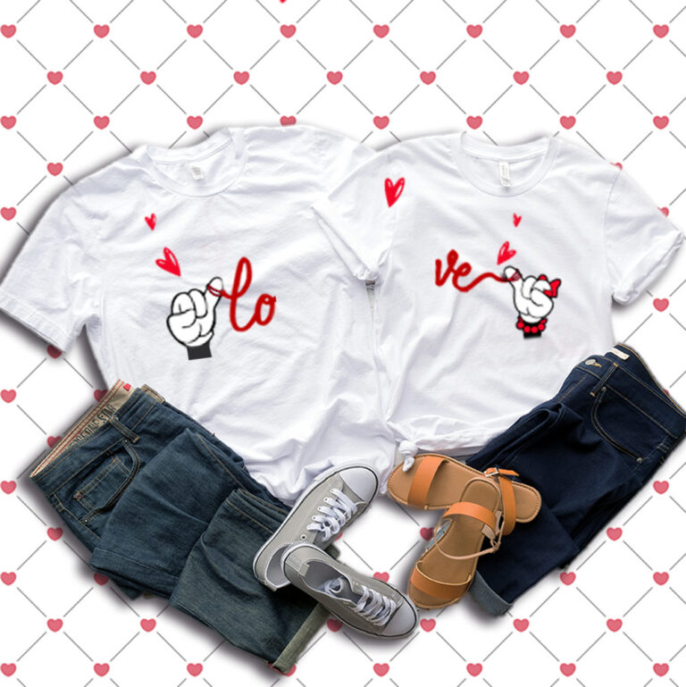 Playeras personalizadas para San Valentín - Factoría Diseño